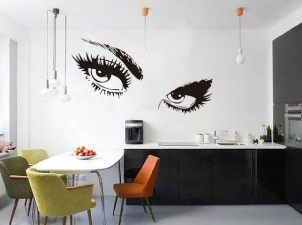 6 Desain Stiker Wallpaper Dinding Dapur Cantik - Nirwana Deco Jogja