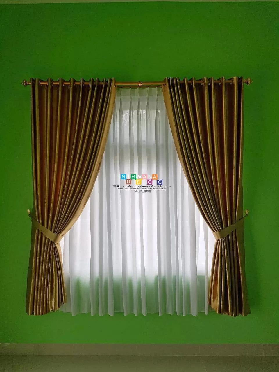 Pemasangan Gorden Di Kutu Tegal, Sinduadi, Mlati, Sleman, Yogyakarta