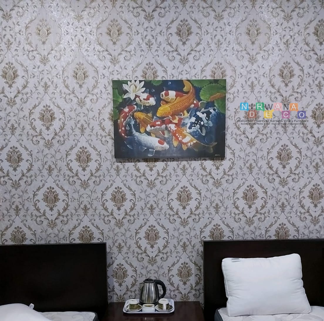 Proyek Pemasangan Wallpaper di Kantor BPK DIY