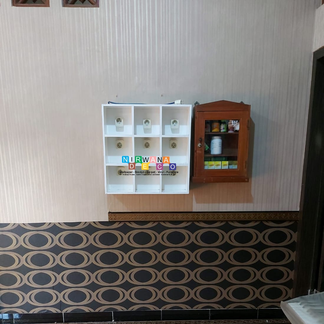 Pemasangan Wallpaper Di Kerten, Imogiri, Bantul, Yogyakarta