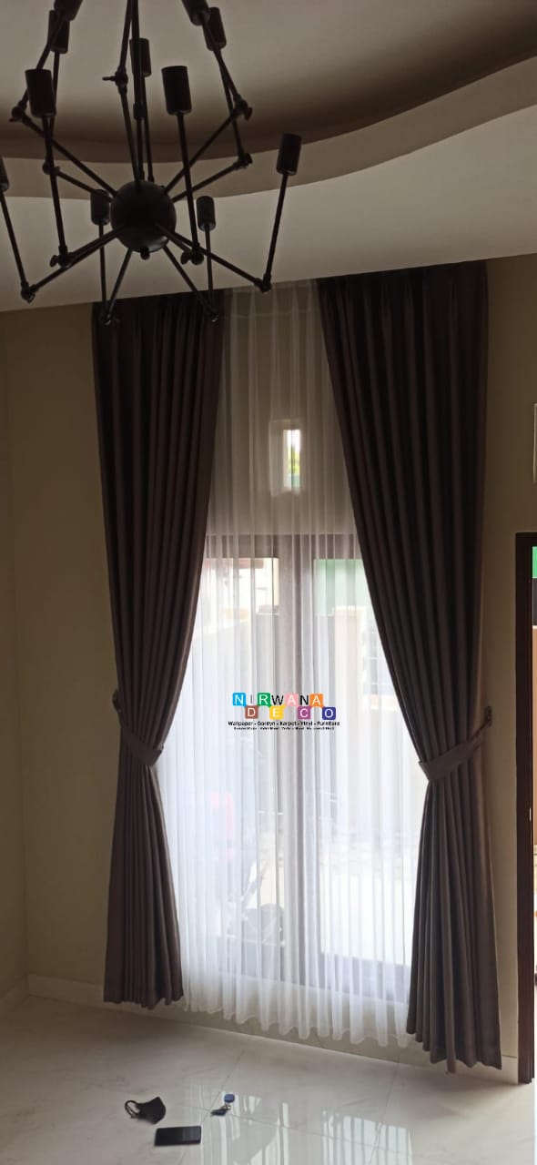 Proyek Pemasangan Gordyn Di Sewon, Bantul - Nirwana Deco