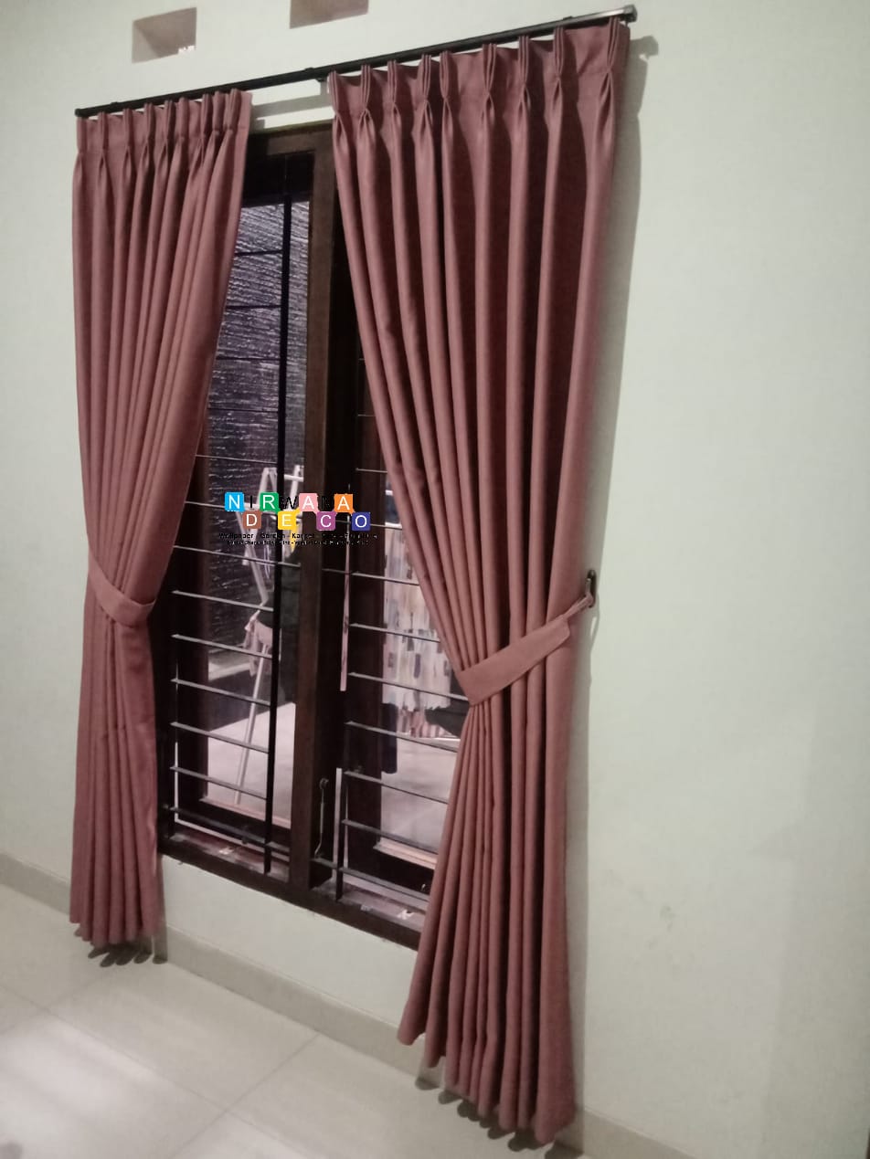 Pemasangan Gordyn Di Pesona Regency, Sleman - Nirwana Deco
