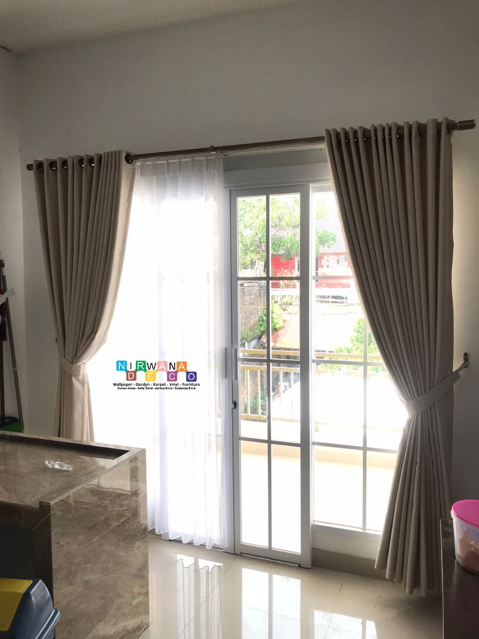 Pemasangan Gordyn Di Wonocatur, Bantul - Nirwana Deco
