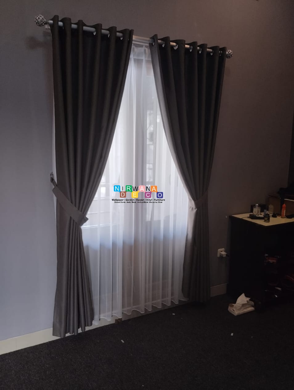 Pemasangan Gorden Di Jl Wates, Yogyakarta - Nirwana Deco