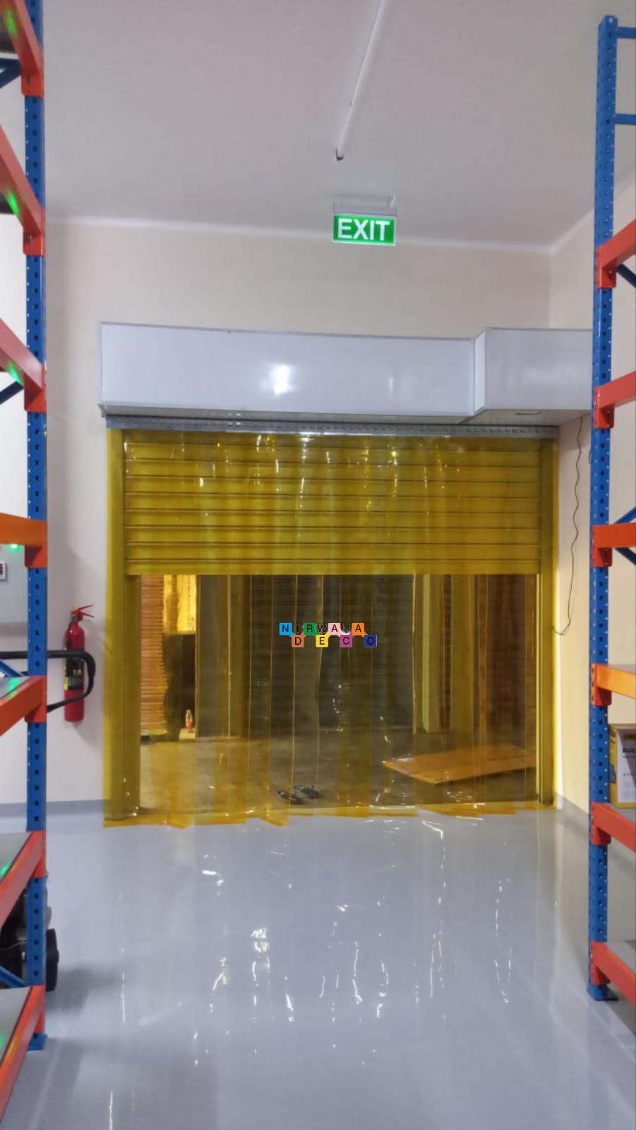 Pemasangan Tirai PVC Di PT Dassa Cipta Daya, Sentolo, Kulonprogo - Nirwana Deco